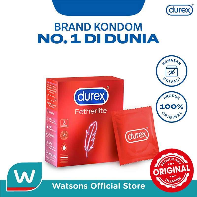 Jual Durex Fetherlite 3s - Kondom Tipis | Shopee Indonesia