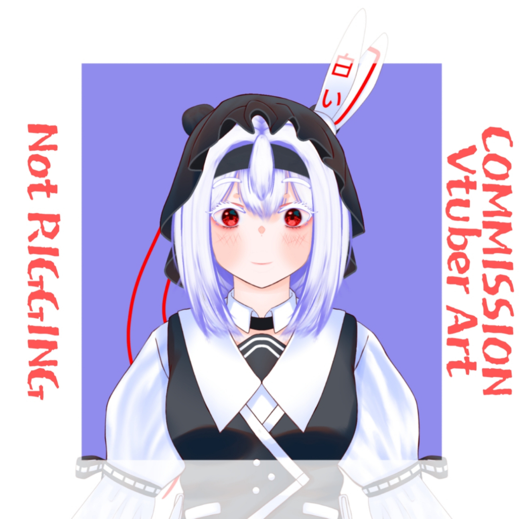 Jual Custom For Vtuber Art COMMISSION, Live2D model. Read Description, please ...
