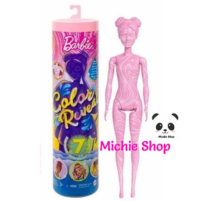 Jual Mainan Boneka Barbie ORIGINAL Mattel Color Reveal 30cm With 7 ...