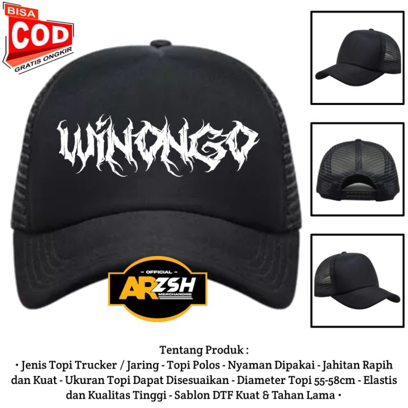 Jual Topi Pencak Silat SH Winongo Trucker Jaring | Shopee Indonesia