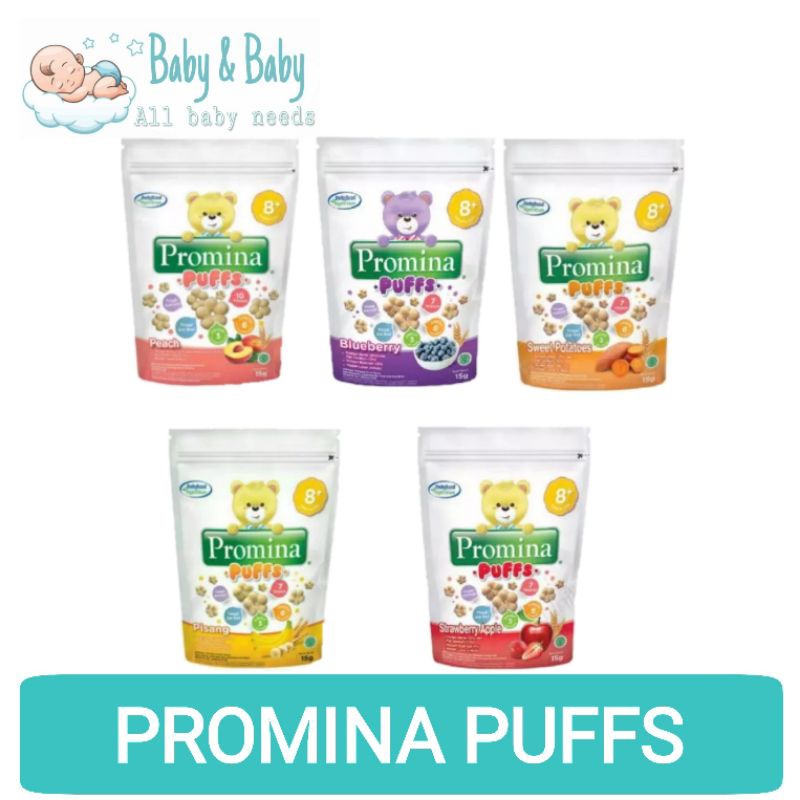 Jual PROMINA Puffs 8+ 15gr x 1pcs | Shopee Indonesia