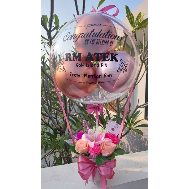 Jual Buket Balon hadiah Ulangtahun/Anniversary/Graduation/Grand opening ...