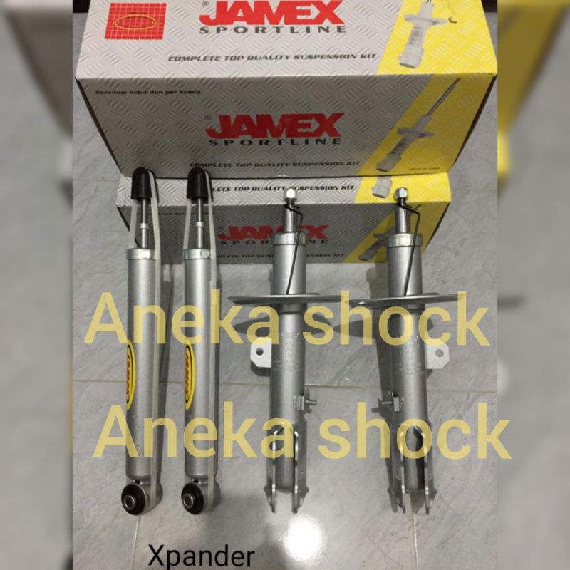 Jual SHOCK BREAKER JAMEX CEPER MITSUBISHI XPANDER DEPAN & BELAKANG 4PCS ...