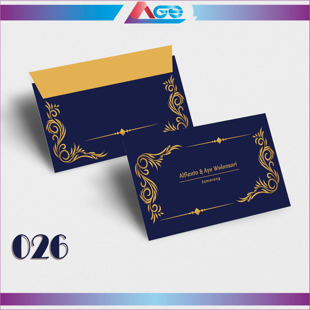 Jual Amplop Kondangan Custom 1 Pack Isi 50 Pcs Motif Ornamen Batik ...