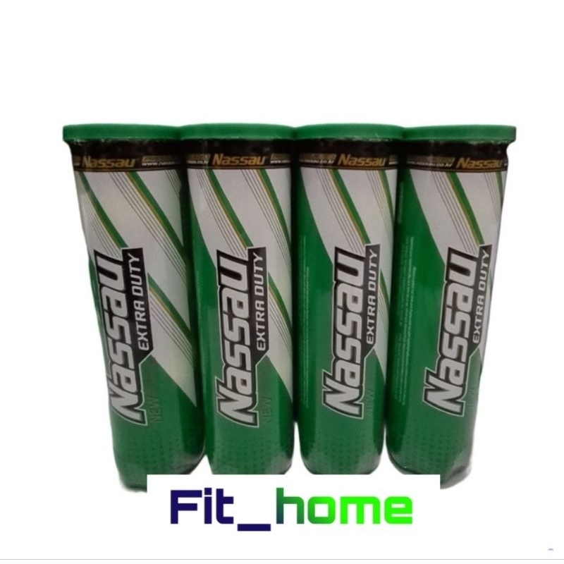 Jual Bola Tenis Lapangan Nassau Extra Duty | Shopee Indonesia