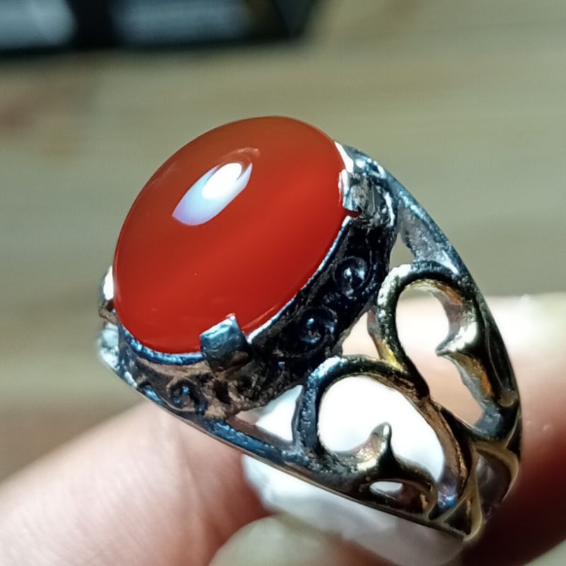 Jual Batu Red Raflesia Anti Dyed - Carnelian Chalcedony. Bukan Ijo ...