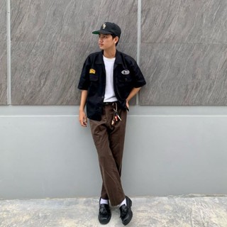 Jual WORKSHIRT Hitam A OVERSIZE SEMI BOXY FIT BY sisasatu.id | Shopee ...