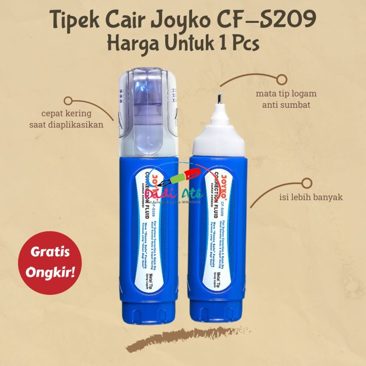 Jual Stipo Tipex Correction Joyko CF-S209 (PCS) | Shopee Indonesia