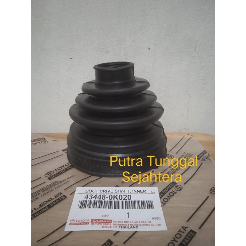 Jual Boot As Roda Drive Shaft Dalam Hilux Vigo Fortuner 43448-0K020 ...