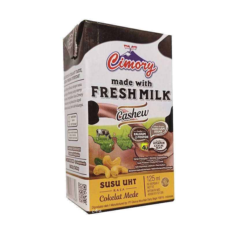 Jual BISA MIX 2 RASA Susu UHT Fresh Milk Cimory kemasan 125 ml isi 40 ...