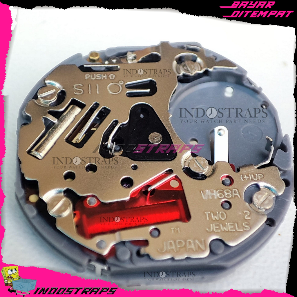 Jual MESIN JAM TANGAN VH68 VH68A MOVEMENT TMI TIME MODULE SEIKO | Shopee Indonesia