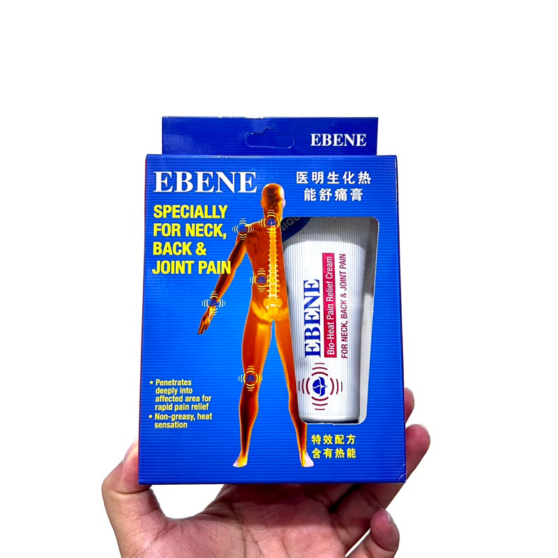 Jual Ebene Bio-Heat Wonder Pain Relief Cream 50g | Shopee Indonesia