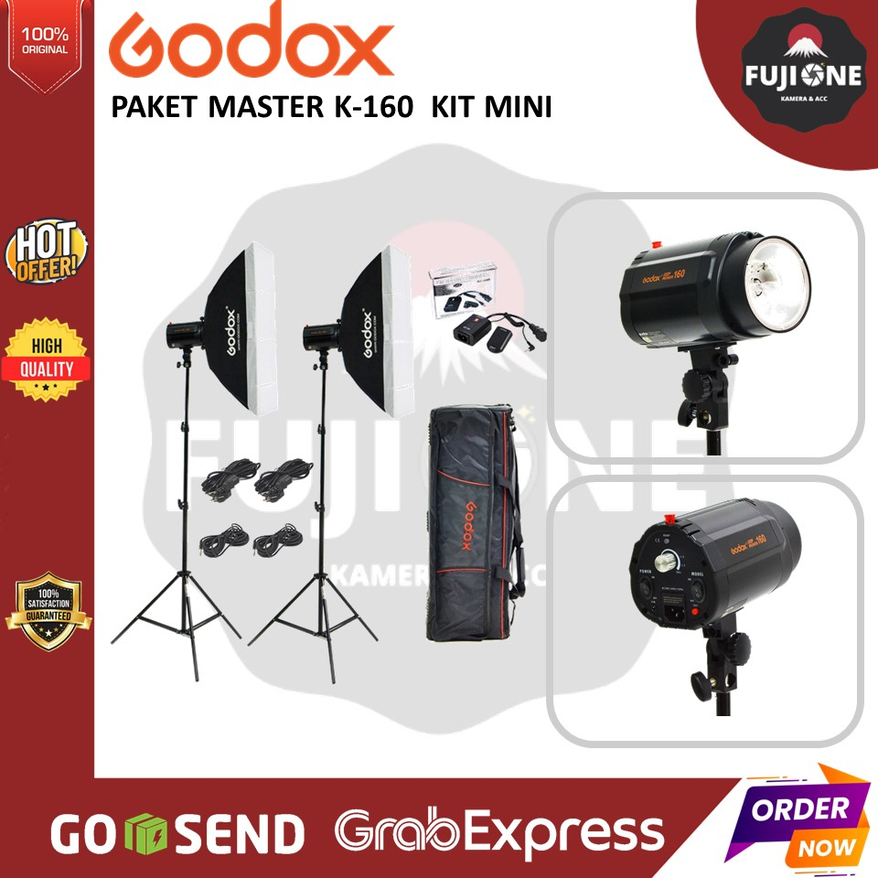 Jual Paket Lampu Studio Godox Mini Pioneer K-160 Godox K160 | Shopee ...