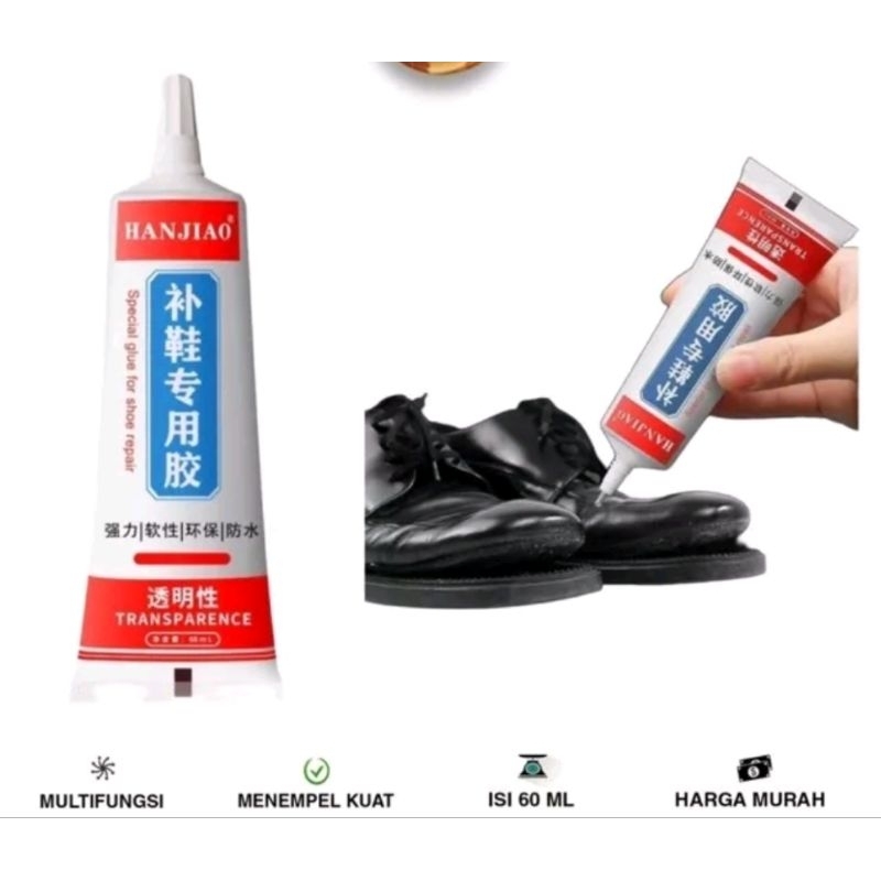Jual LEM SEPATU SANDAL LEM KUAT 50-60 ML LENGKET WATERPROOF TAHAN AIR ...