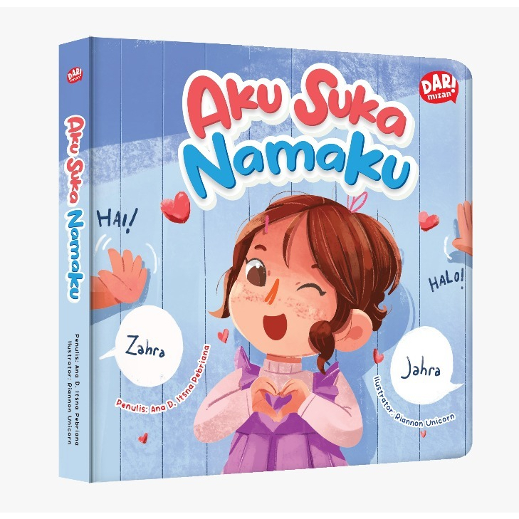 Jual [Buku-MP] Aku Suka Namaku - Ana D. Itsna Pebriana (BOARDBOOK) | Shopee Indonesia
