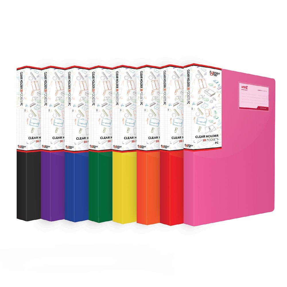 Jual Display Book/ Clear Holder F4 FOLDER ONE isi 60 | Shopee Indonesia