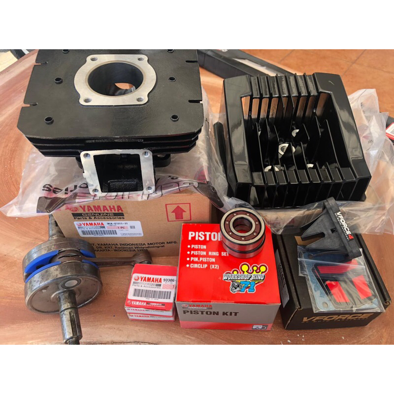 Jual blok kas rx king yp original set piston | Shopee Indonesia