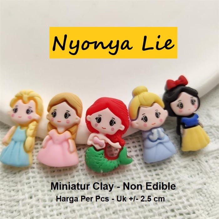 Jual CCA48 Cake Topper Mini Dekor CupCake Kue Princess Disney Frozen ...