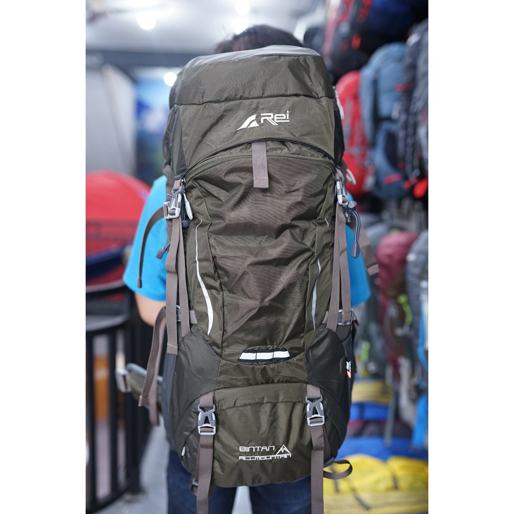 Jual Tas Gunung Carrier Arei Outdoor Gear Bintan 70 + 5 LITER | Shopee ...
