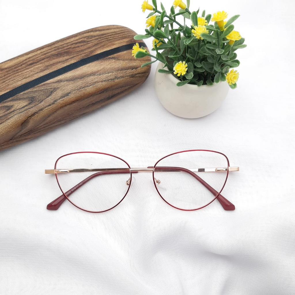 Jual KACAMATA Frame Bulat Bahan besi Premium kode 10005 | Shopee Indonesia