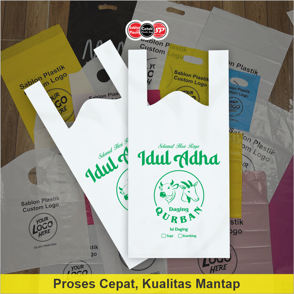 Jual (Isi 50pcs) Kantong plastik Qurban - Plastik Kresek Daging Kurban ...