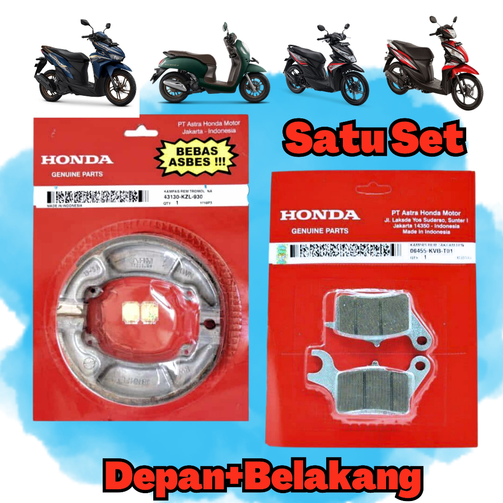 Jual KAMPAS REM BEAT FI SCOOPY FI VARIO 125 BEAT DELUXE BEAT STREET ...