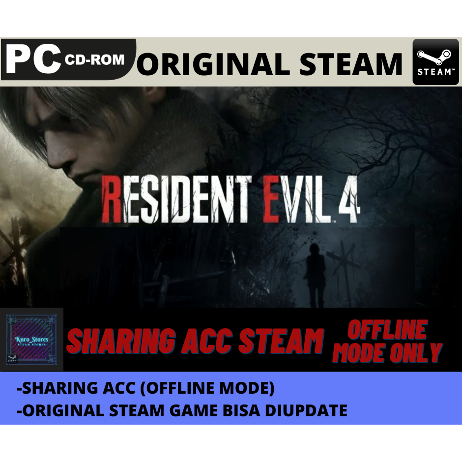 Jual Resident Evil 4 Remake Deluxe Edition Steam Sharing Original PC ...