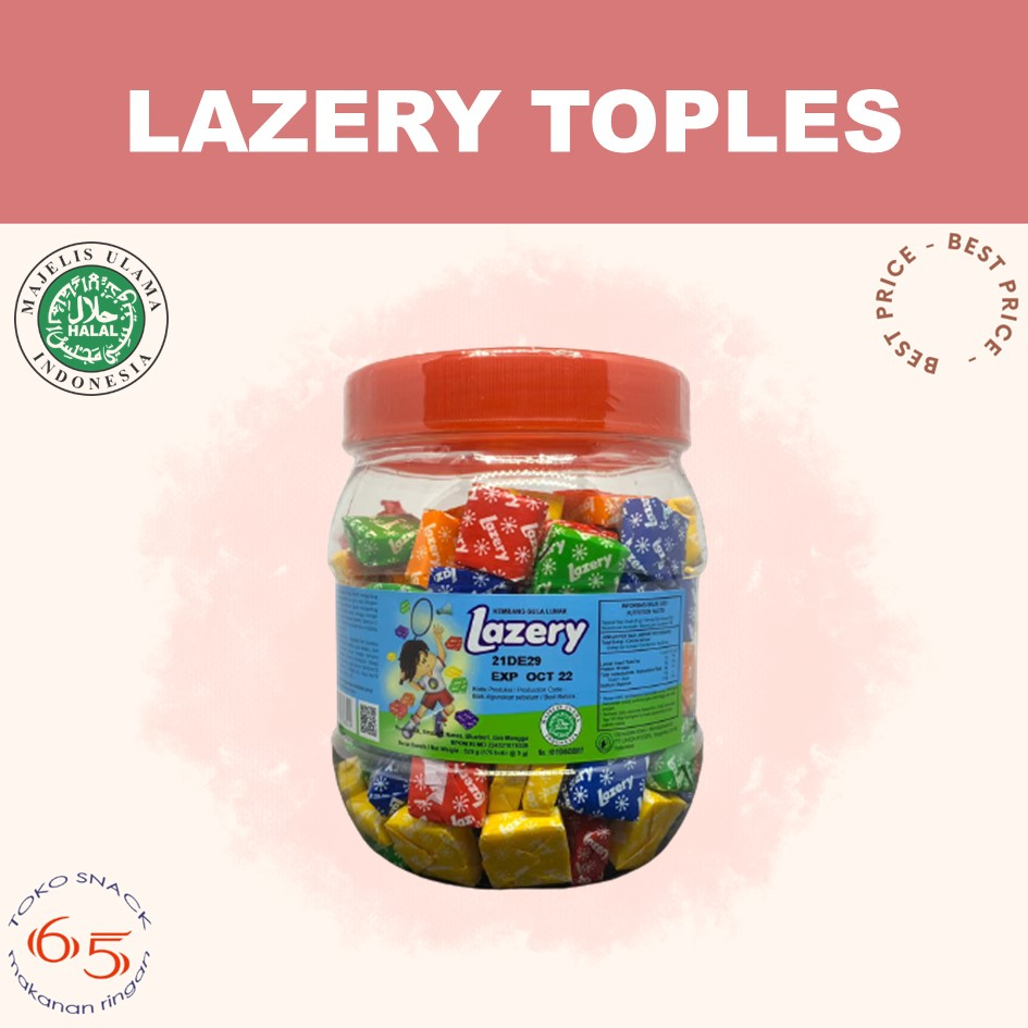 Jual permen Lazery toples 175. permen sugus | Shopee Indonesia
