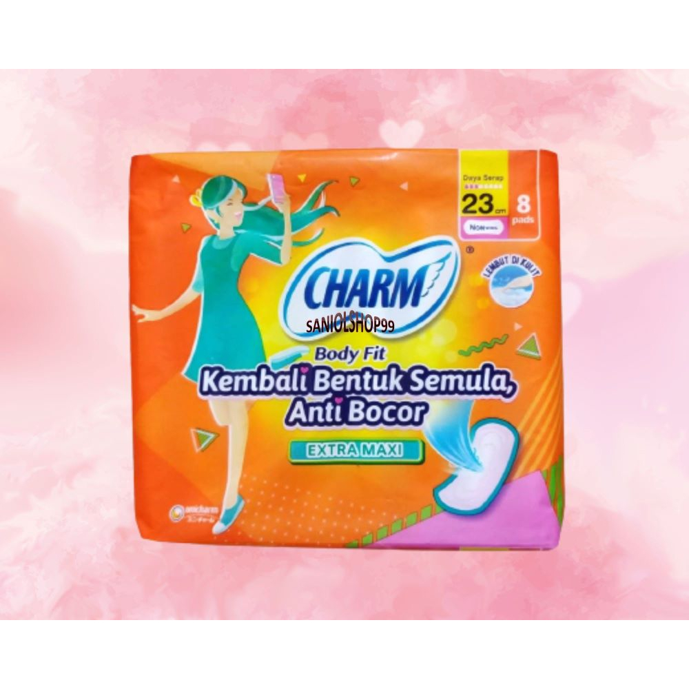 Jual Pembalut CHARM BF Extra maxi Non WING isi 8 pcs | Shopee Indonesia