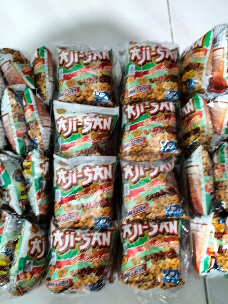 Jual Snack Jadul Kerupuk Aji-San 1 pack isi 20 bungkus kecil/pilus ...