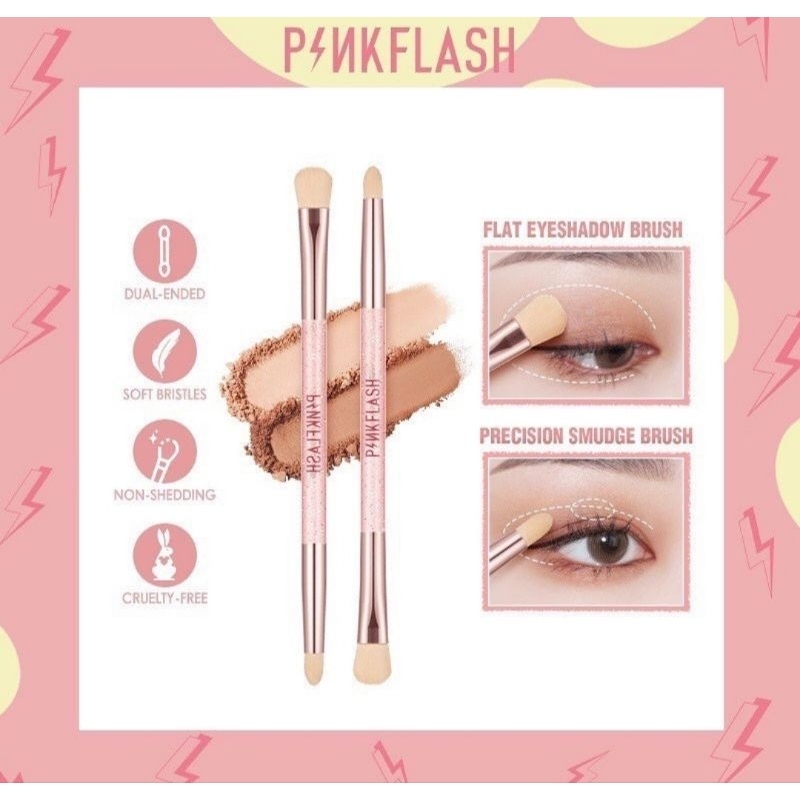 Jual PINKFLASH BRUSH KUAS WAJAH BUAT EYESHADOW | Shopee Indonesia
