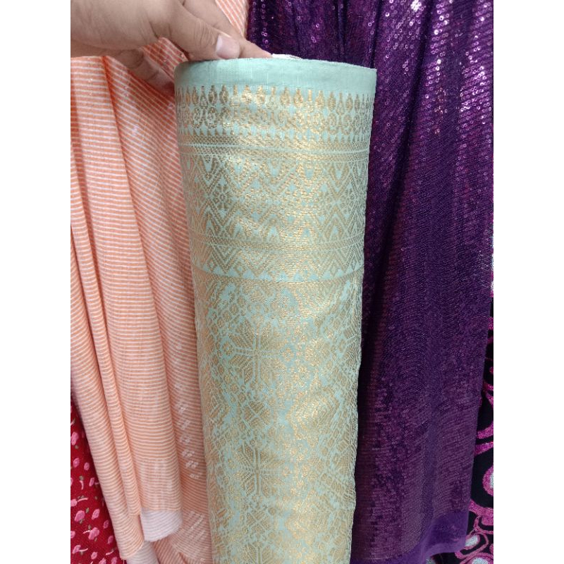 Jual KAIN SONGKET / KAIN SONGKET METERAN / KAIN SONGKET MELAYU | Shopee ...