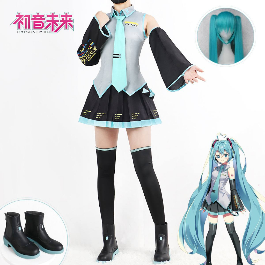 Jual MIUMIU - COSTUME HATSUNE MIKU - SANYISAN WOMEN - HATSUNE MIKU ...