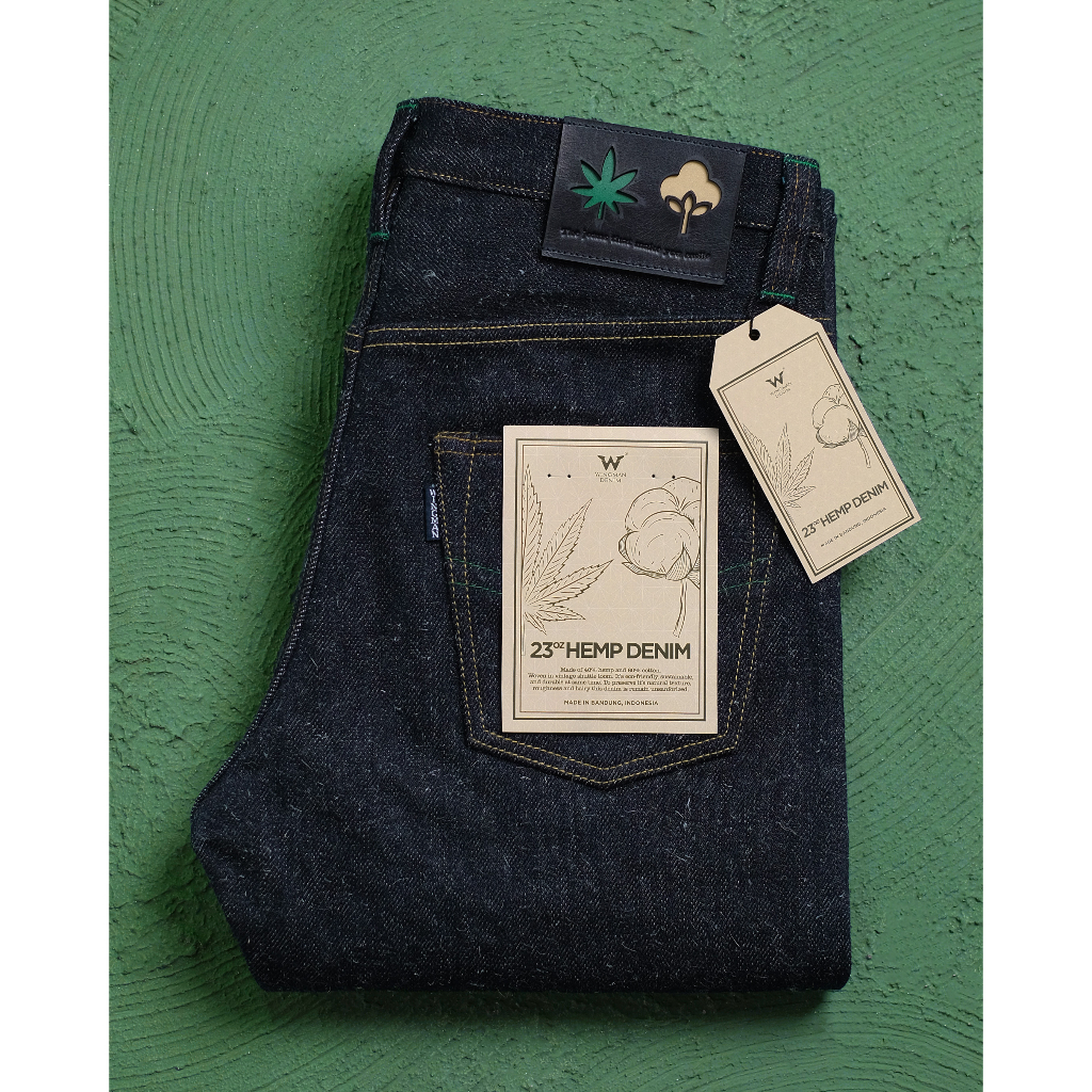 Jual WINGMAN DENIM - HEMP DENIM 23oz | Shopee Indonesia