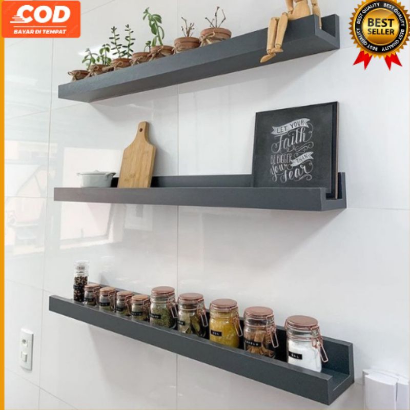 Jual Papan Ambalan Rak Dinding Minimalis Serbaguna Hiasan Dinding Rumah ...