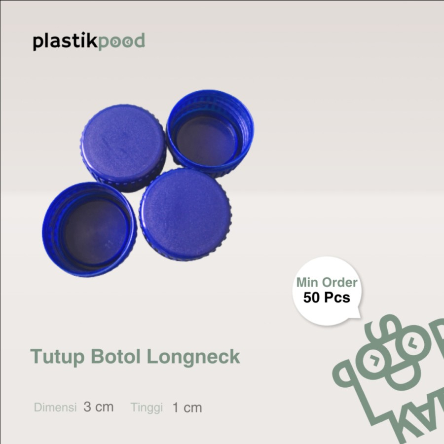 Jual Tutup Botol Long Neck Tutup Air Minum Aqua Air Minum Dalam Kemasan ...