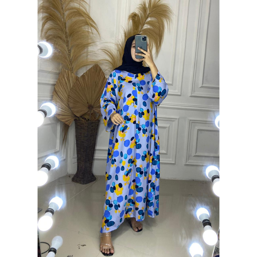 Jual Daster Motif Kekinian tangan 3/4 Rayon Premium | Shopee Indonesia