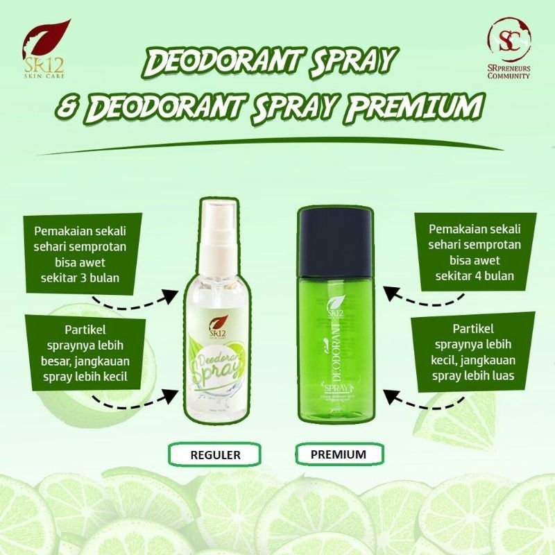 Jual Deodoran SR12 premium biasa | Shopee Indonesia
