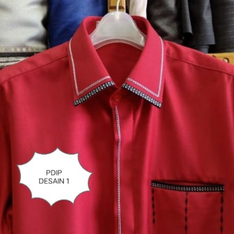 Jual KEMEJA EXLUSIVE PARTAI GOLKAR / PPP / HANURA / DEMOKRAT / PDIP ...