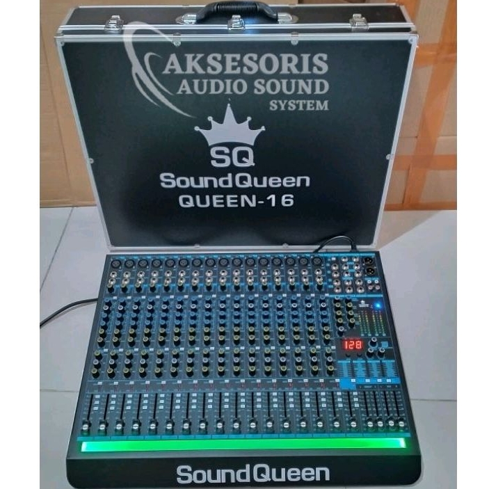 Jual Mixer Soundqueen Queen 16 Chanel Efek Digital Reverb 199Dsp Koper ...