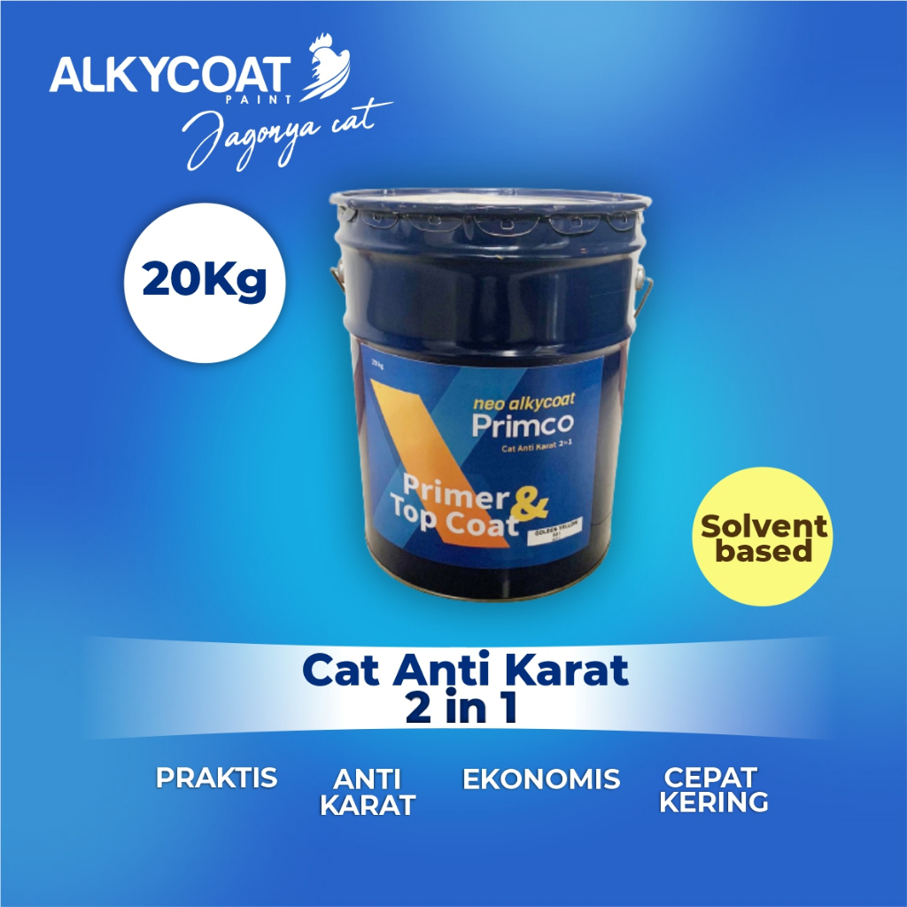Jual CAT BESI ANTI KARAT EKONOMIS / Cat Besi Anti Karat 2in1 / Cat ...