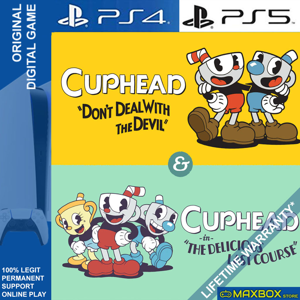Jual Cuphead & The Delicious Last Course PS4 PS5 Original Game | Shopee ...