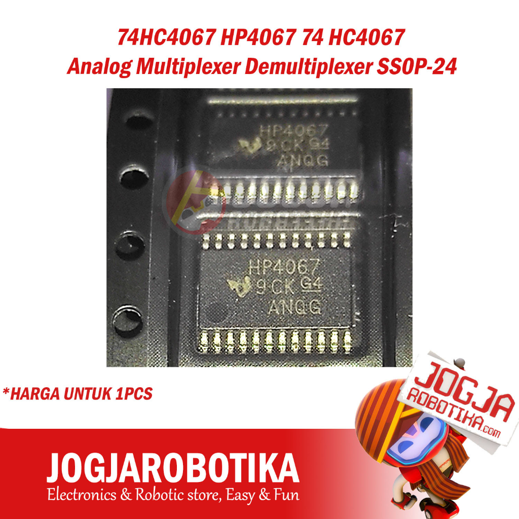 Jual 74HC4067 HP4067 74 HC4067 Analog Multiplexer/Demultiplexer TSSOP ...