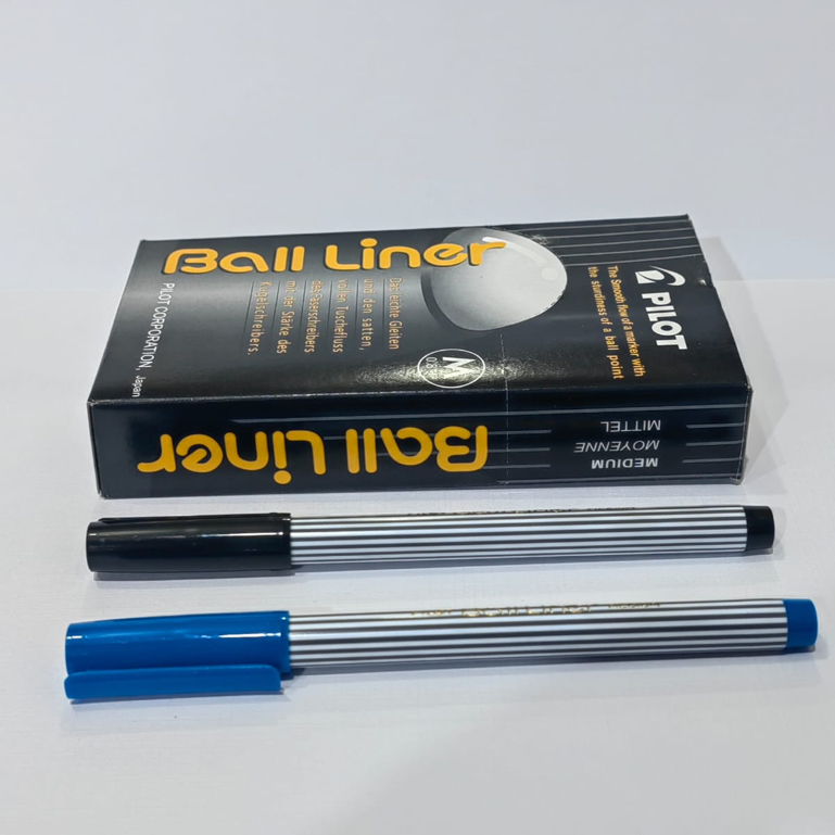 Jual (Per Lusin) Ballpoint Pilot Ball Liner Japan 0.8mm | Shopee Indonesia