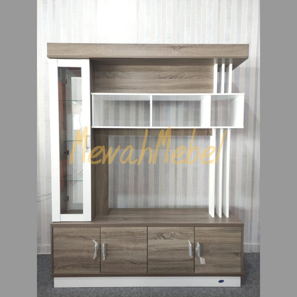Jual Partisi Ruangan / Penyekat Ruangan / Rak TV / Lemari TV | Shopee ...