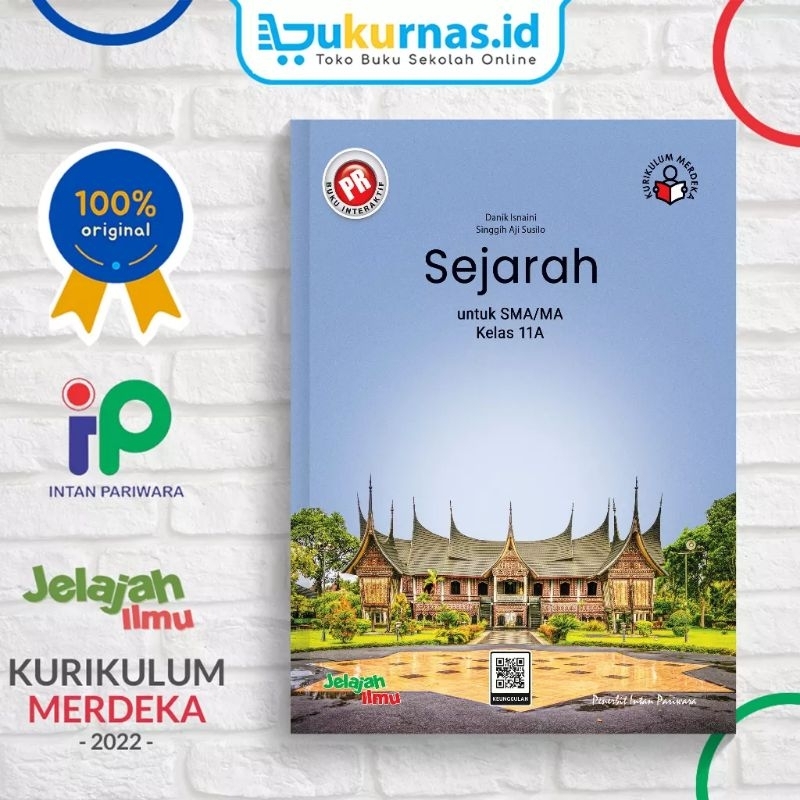 Jual Buku lks pr interaktif Sejarah Wajib Kelas XI, 11 semester 1 tahun 2023 kurikulum merdeka ...