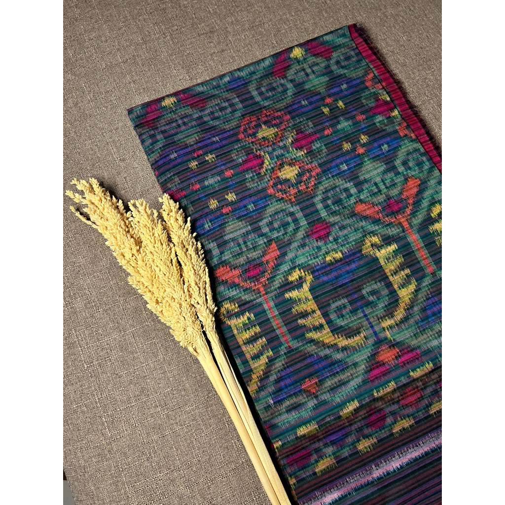 Jual KAIN TENUN ENDEK IKAT KLASIK MOTIF SONGKET BARONG |KAIN ENDEK BALI ...