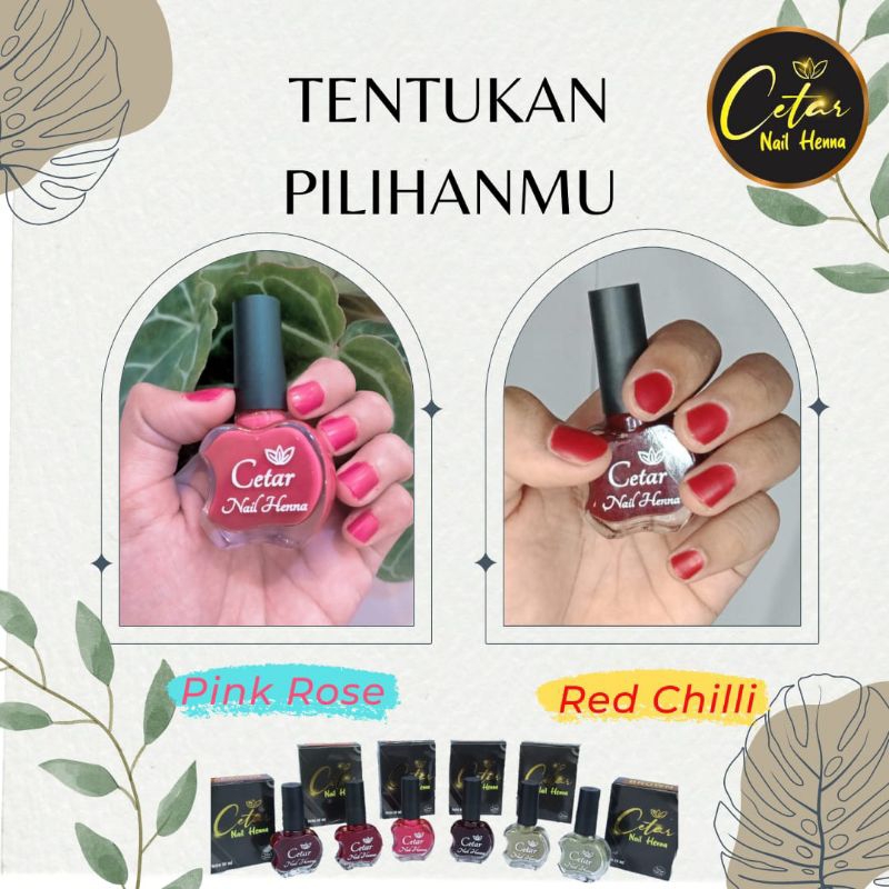 Jual Kutek cetar NAIL HENNA kutek halal cantik sah dipakai solat ...