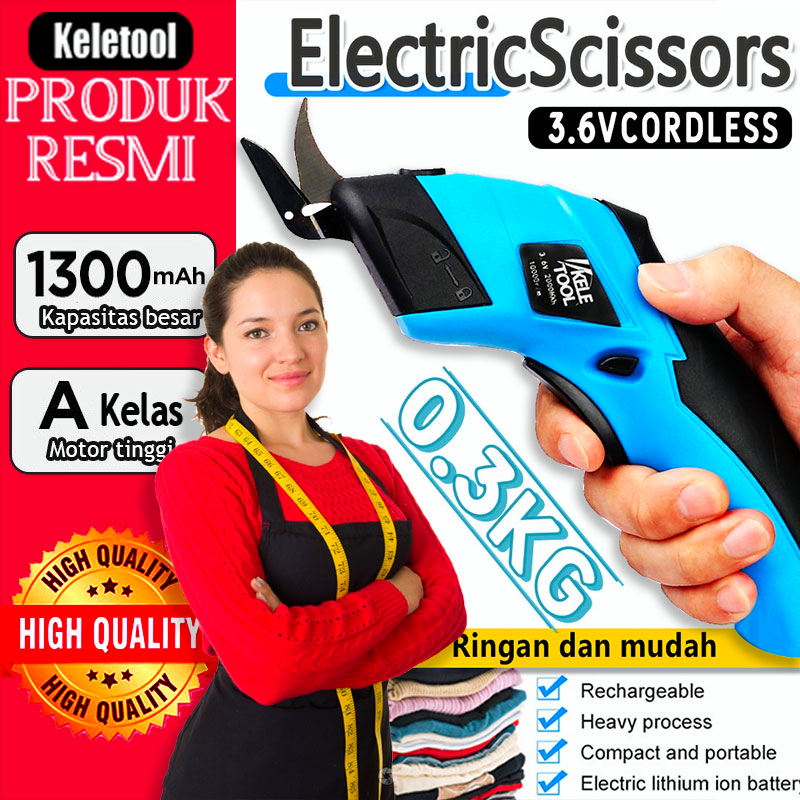 Jual Gunting Kain Elektrik Elektrik Kain/ PVC / Kertas / Karpet Power ...
