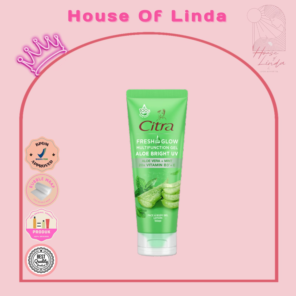 Jual CITRA FRESH GLOW MULTIFUNCTION ALLOEVERA 180ML | Shopee Indonesia